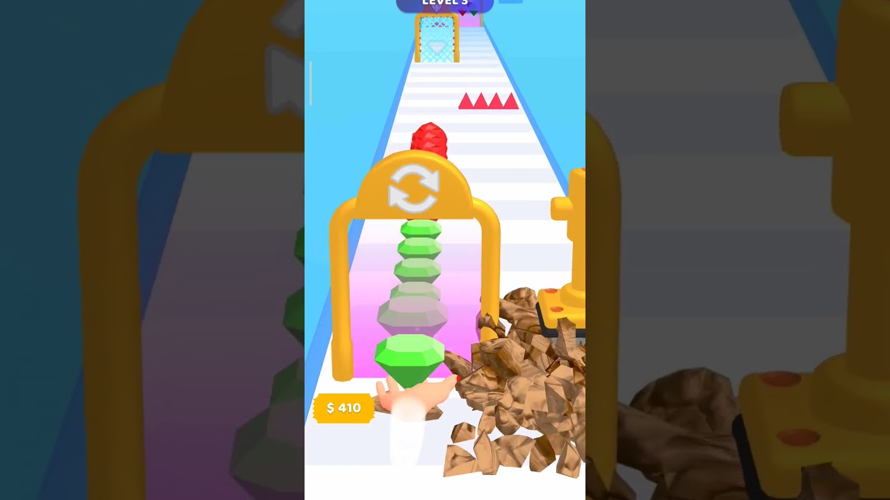 gem stack gameplay level 3 #gameplay #gaming #shorts #gameshorts #gemstack - YouTube