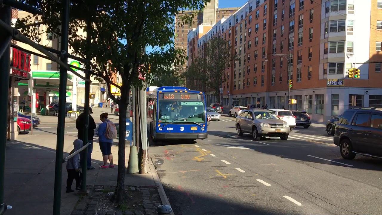 MTA NYC Bus 2019 NovaBus LFS #8558 Bx13 - YouTube