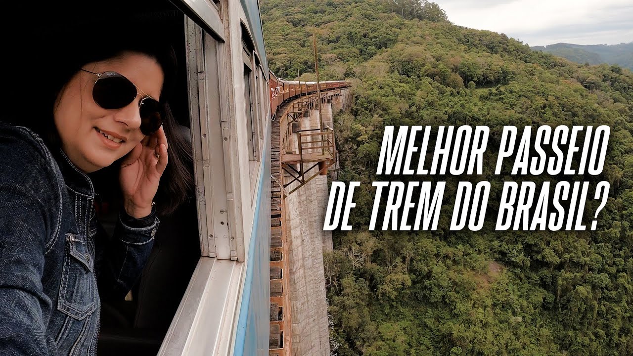 O MELHOR passeio de TREM DO BRASIL??? - YouTube