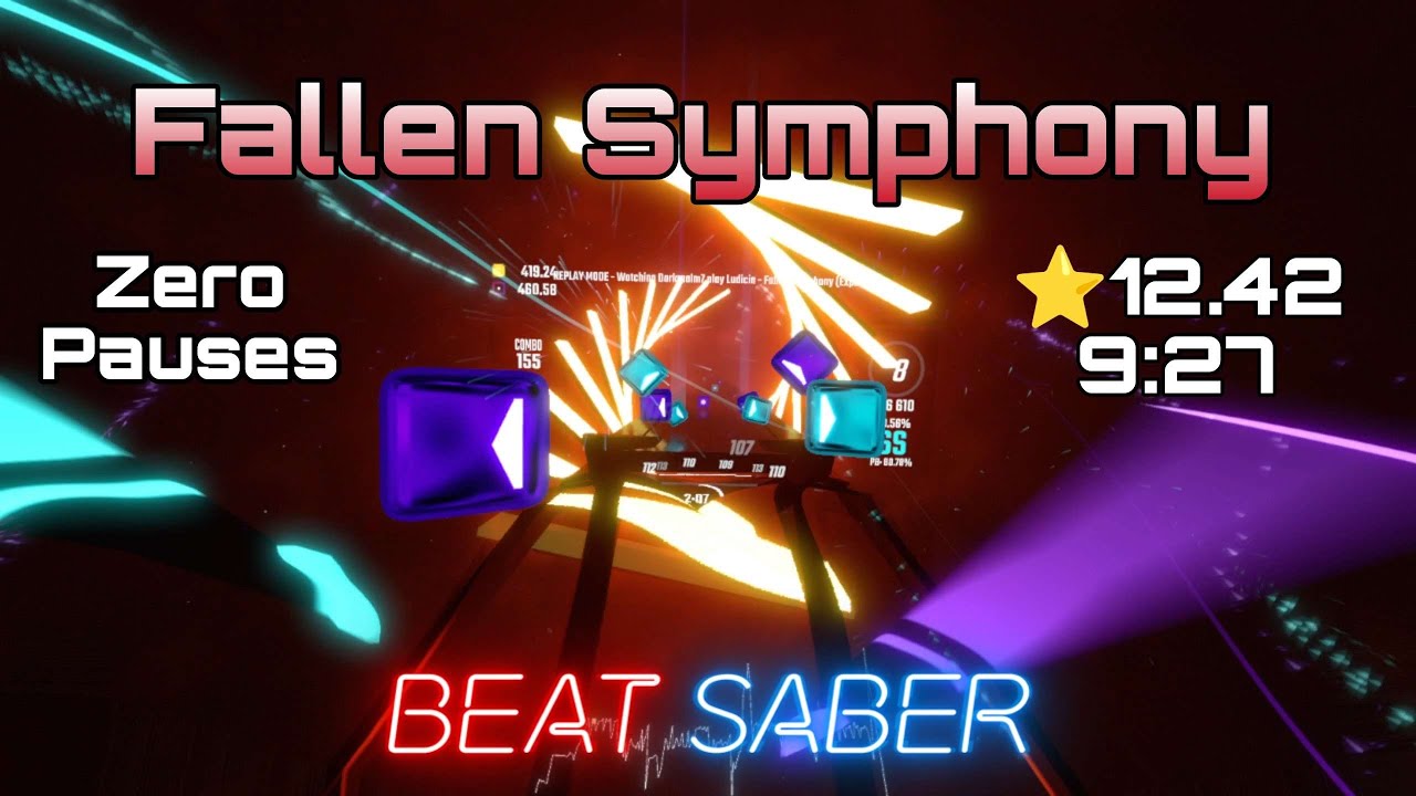 I Survived Fallen Symphony - Beat Saber - Fallen Symphony Expert+ [NO ...