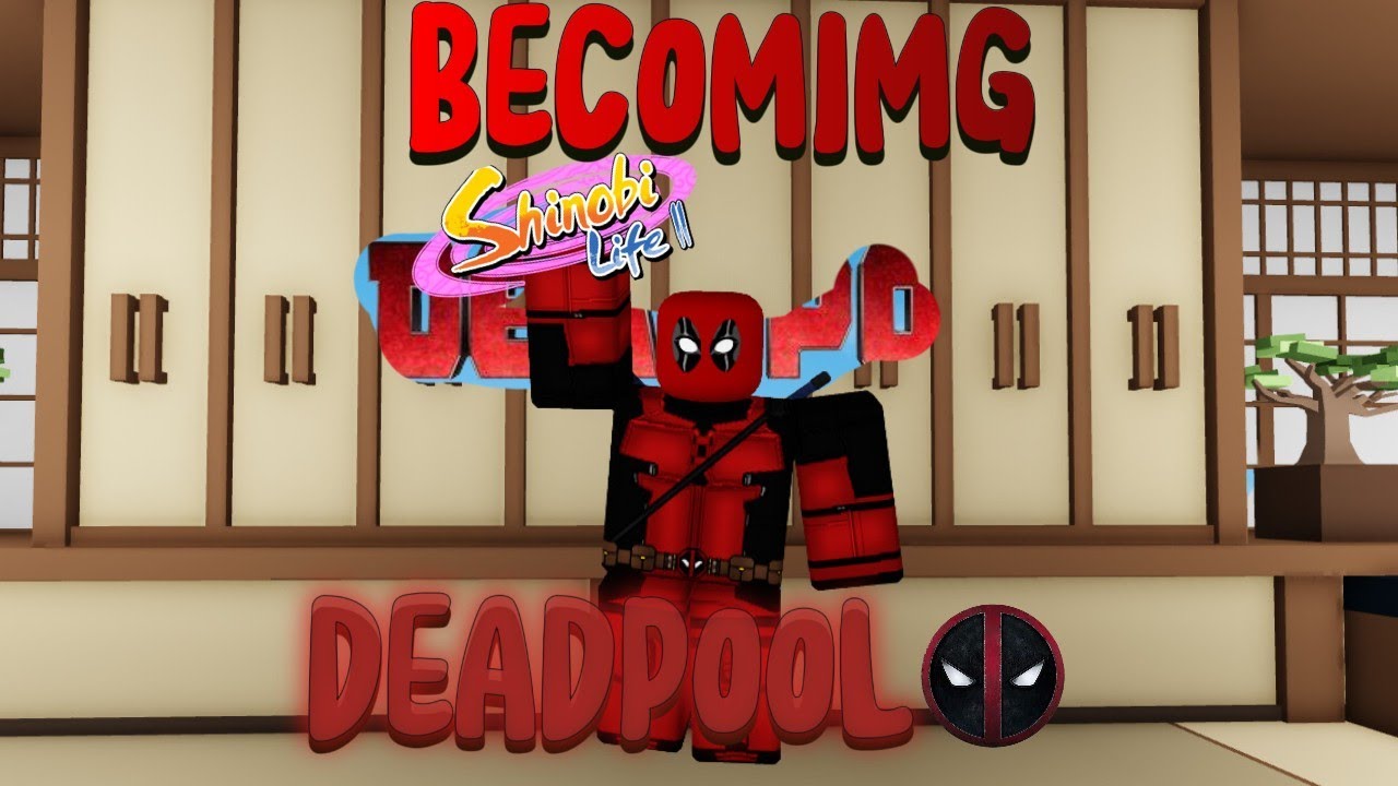 Becoming DeadPool In Shindo Life - YouTube