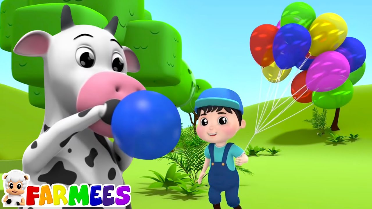 Ballong Sang for Barn på Norsk av Farmees - YouTube