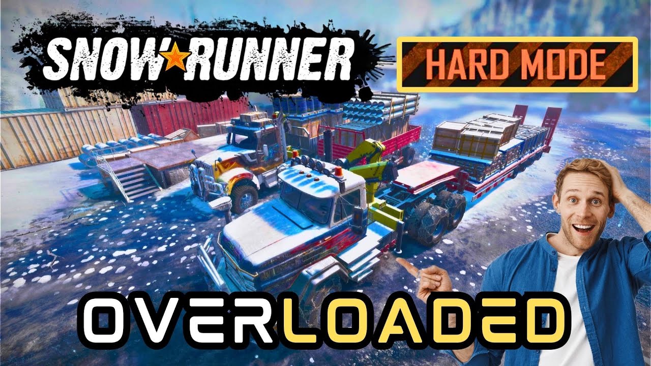 Snowrunner HARD MODE [S02E15] So Much Cargo, So Little Space - YouTube