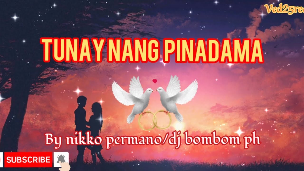 tunay nang pinadama-nikko permano/dj bombom ph (lyrics) tagalog/english ...