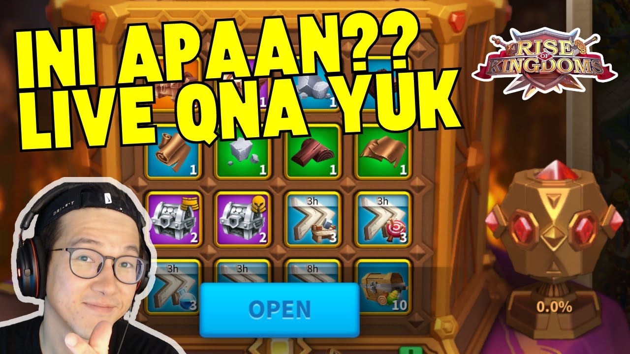 GA ADA WAR KVK! LIVE NYANTAI SAMBIL QnA DHALRUK'S PUZZLE BOX dan CEROLI ...
