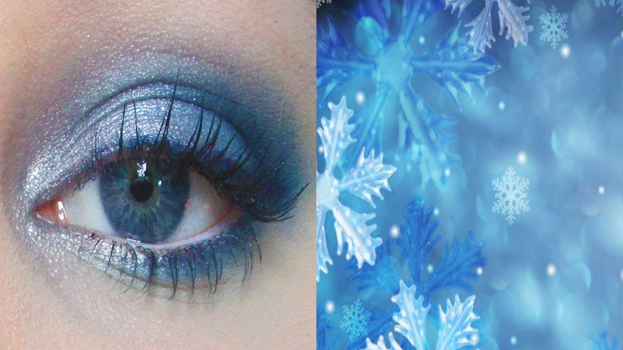 Holiday Makeup: Snowflake Inspired Makeup Tutorial - YouTube