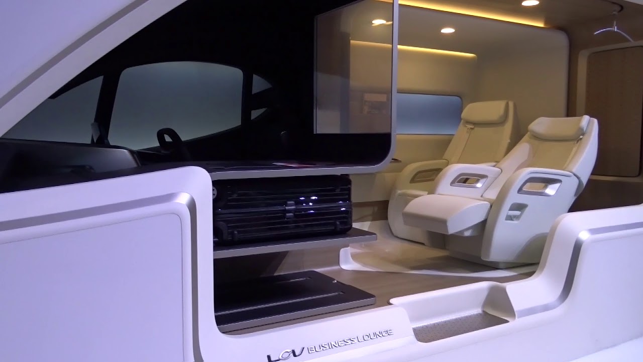 LCV BUSINESS LOUNHE ライトコマーシャルビークル トヨタ車体 - YouTube