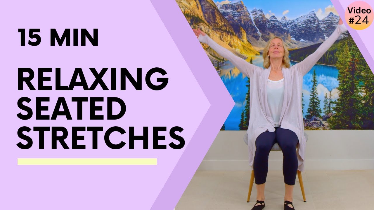 Seated Stretches for Seniors to do Every Day | Stretching Routine for ...