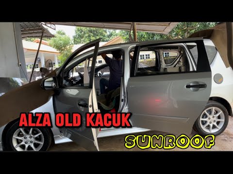 Alza old masuk double sunroof kacuk - YouTube