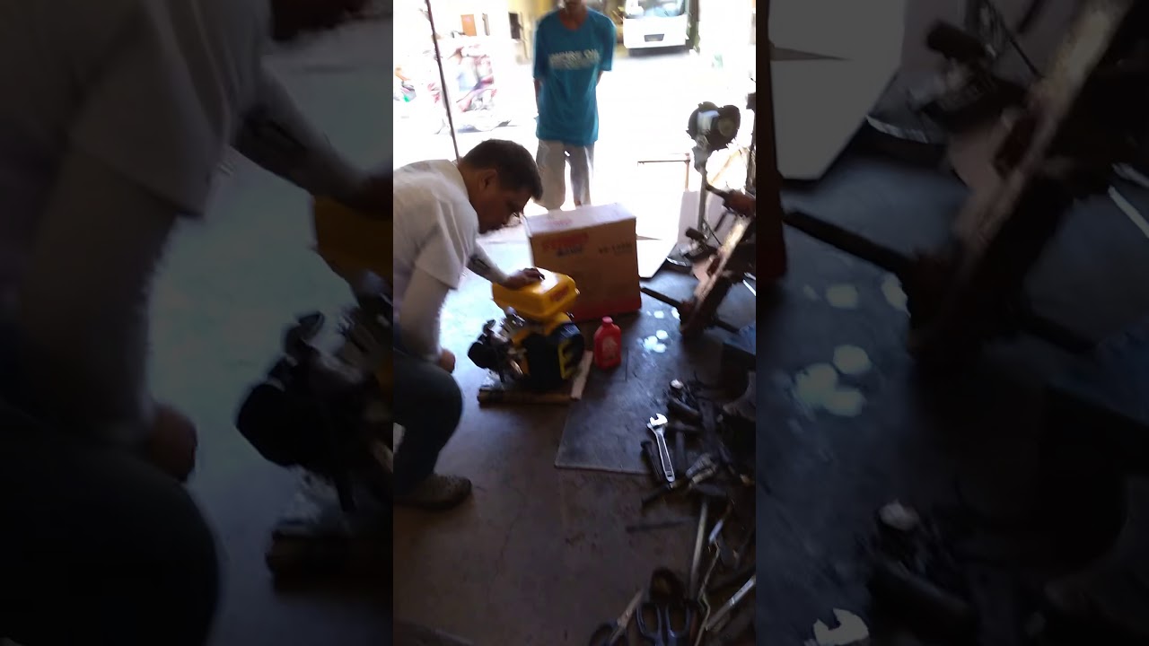 Testing of Sumo by rato gasoline engine se 150 M....... - YouTube