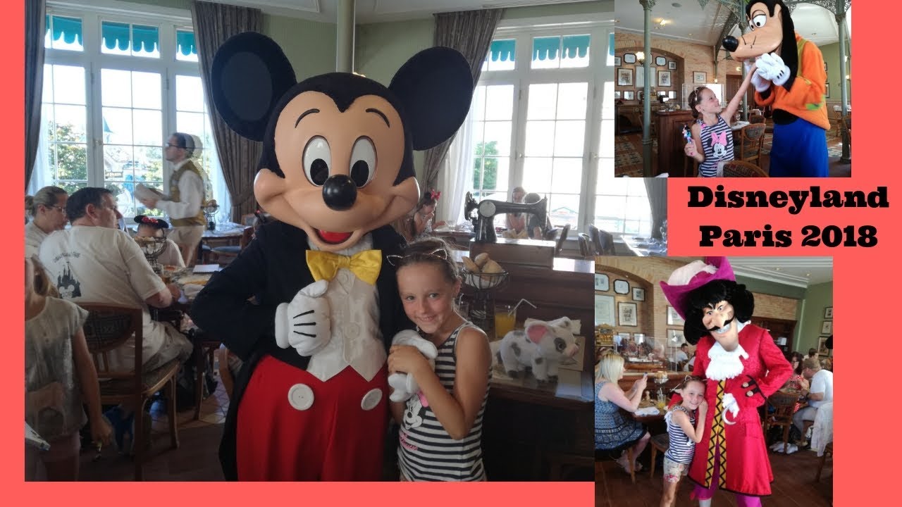 Disneyland Paris 2018 Character dining at Inventions**Disney Characters ...