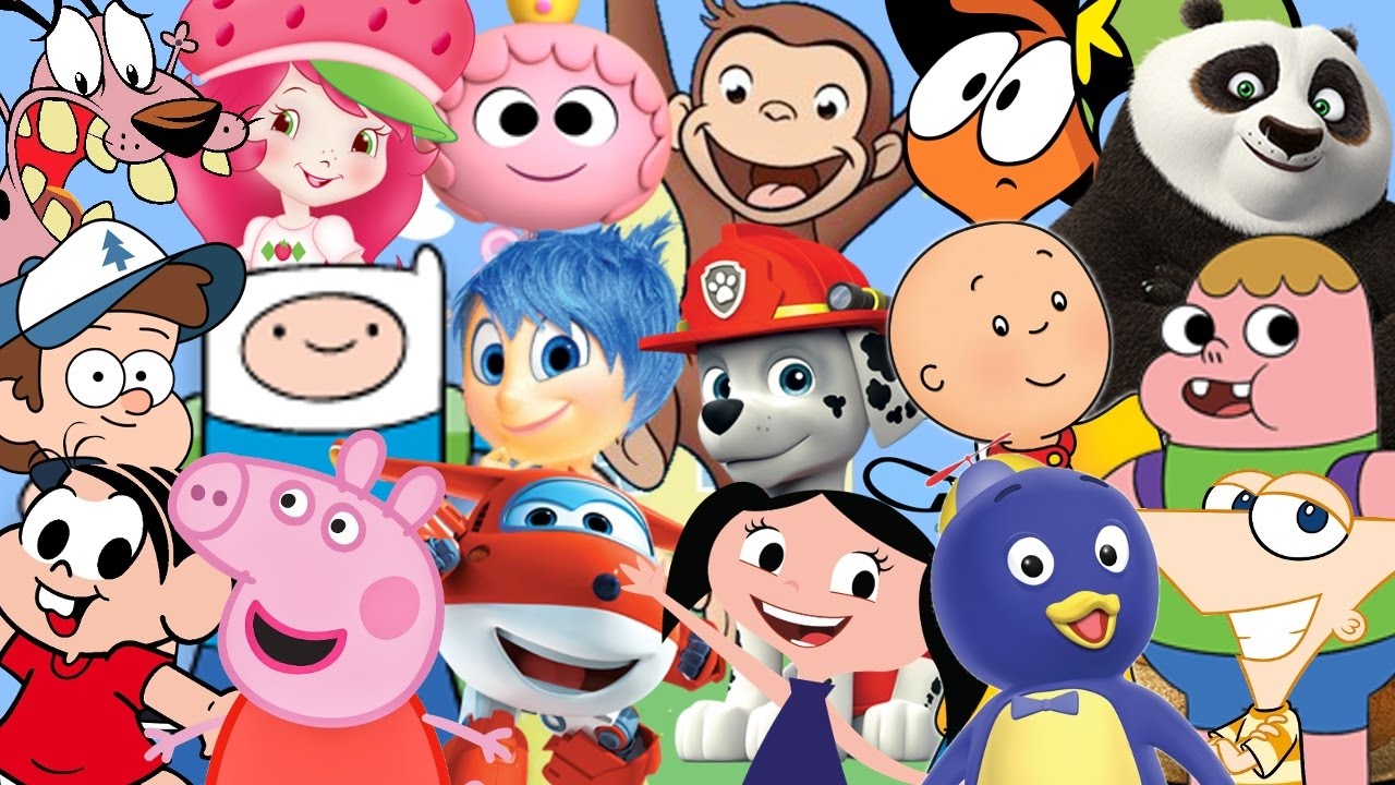 os backyardigans o show da luna super wings peppa pig phineas e ferb ...