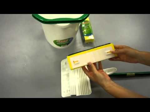 Replacing Libman Scrubster Mop head - YouTube