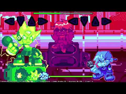 FNF  vs NEON Transgression crazy mode