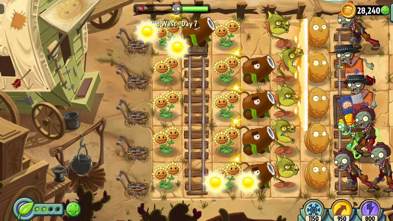 PvZ 2: Wild West - Day 7 (2020) - YouTube