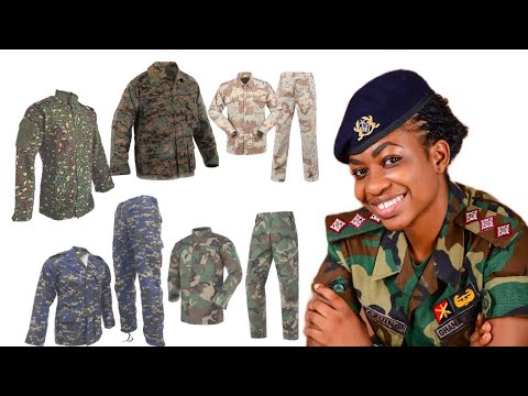 Unveiling the Camo: Ghana Security Services Uniform Names Revealed ...