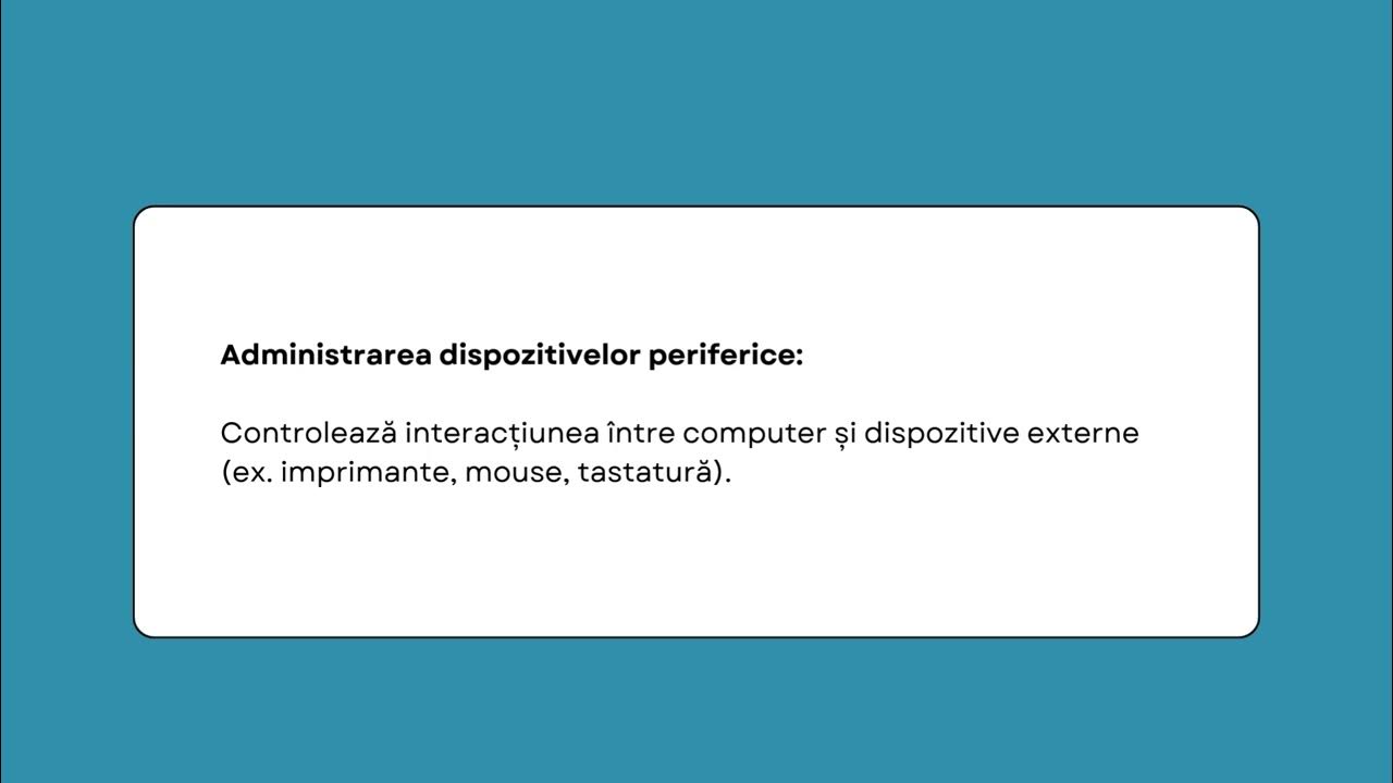 Ce este un Sistem de Operare? Definiție, Exemple și Funcții Explicate ...