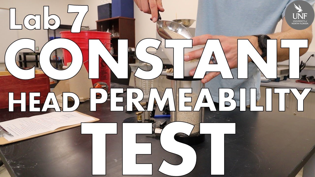 Virtual Geotech Lab # 7: Constant head Permeability Test - YouTube
