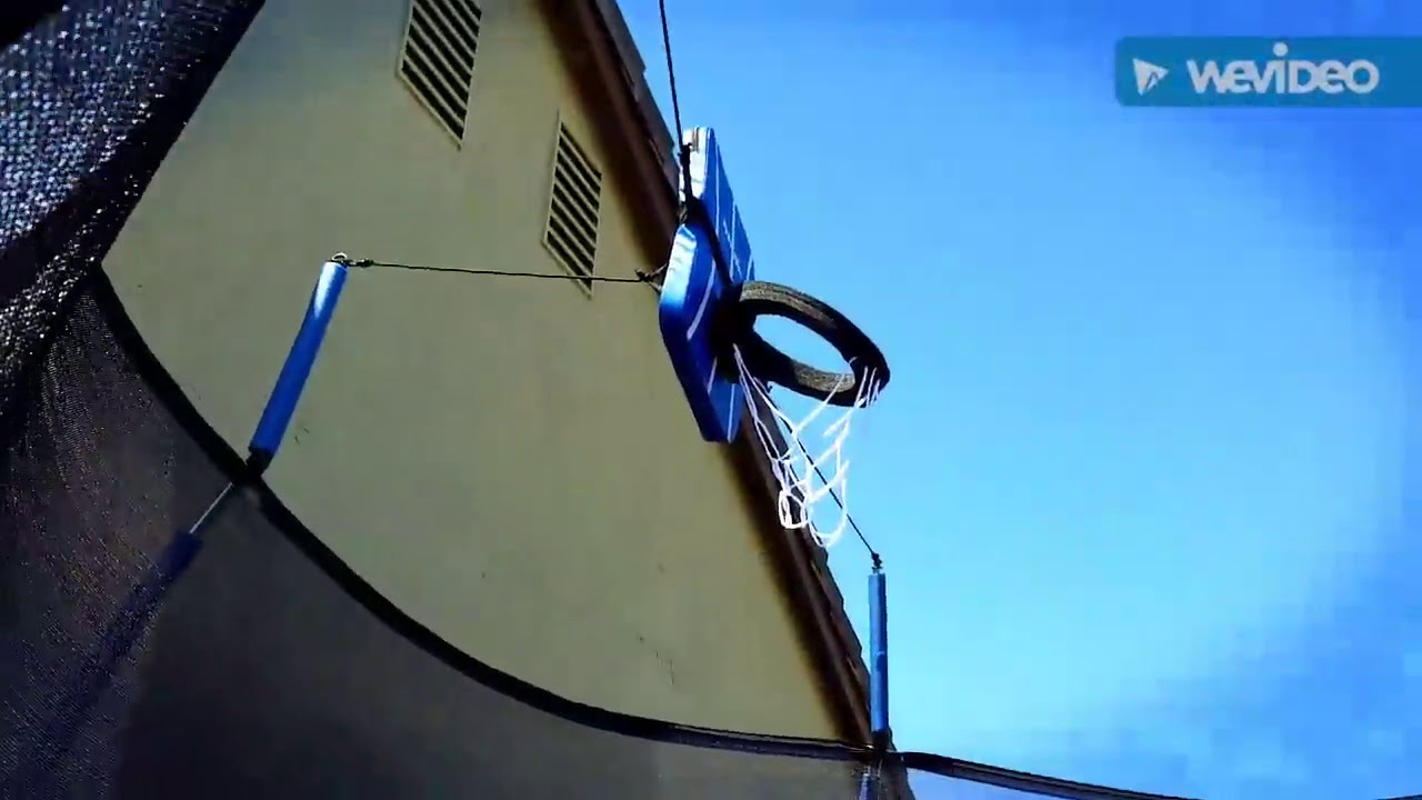 Flip Basketball into Hoop Challenge - YouTube