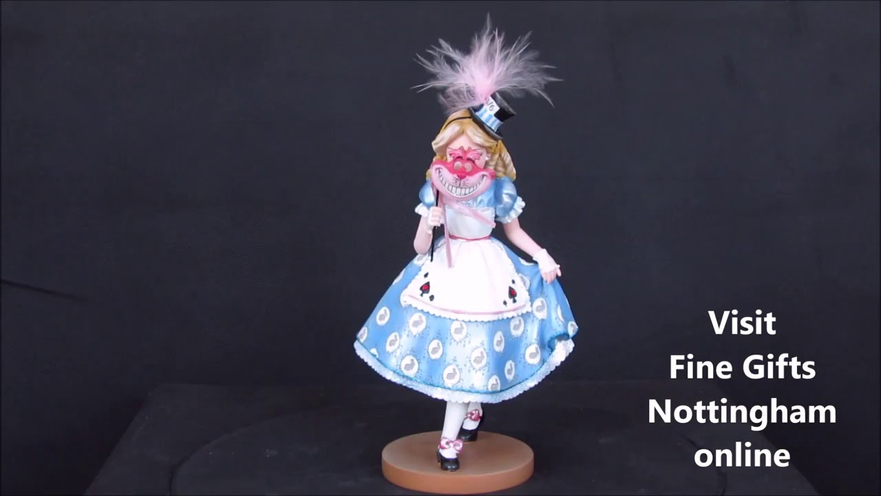 Disney Showcase Alice In Wonderland Masquerade Figurine 'Haute Couture ...
