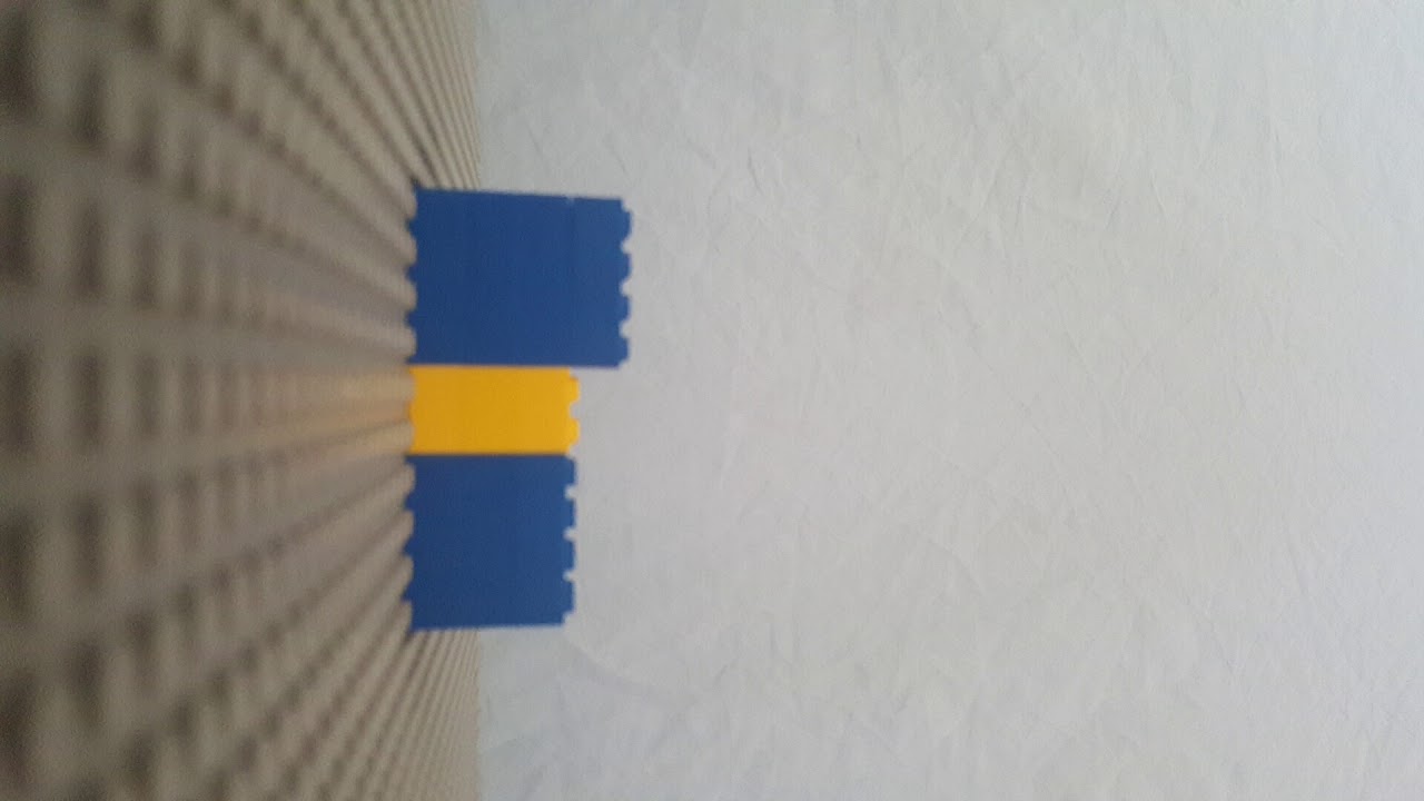 How to build The Swedish flag in LEGO. - YouTube