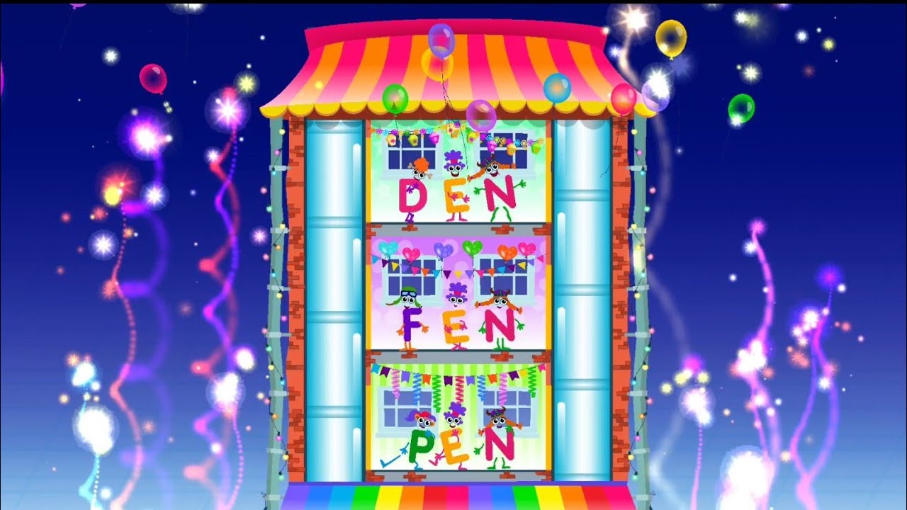 LEARN ALPHABET WITH READING ACADEMY LEARN TO READ 2 - BINI GAMES - YouTube