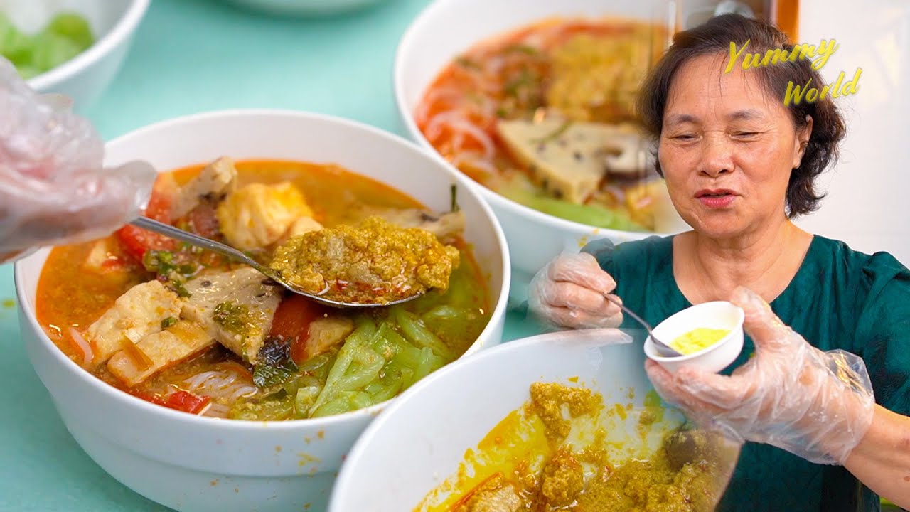 A Favorite for Vegetarians！Bun Rieu Cua (Fresh-water Crab Soup)—Bún ...