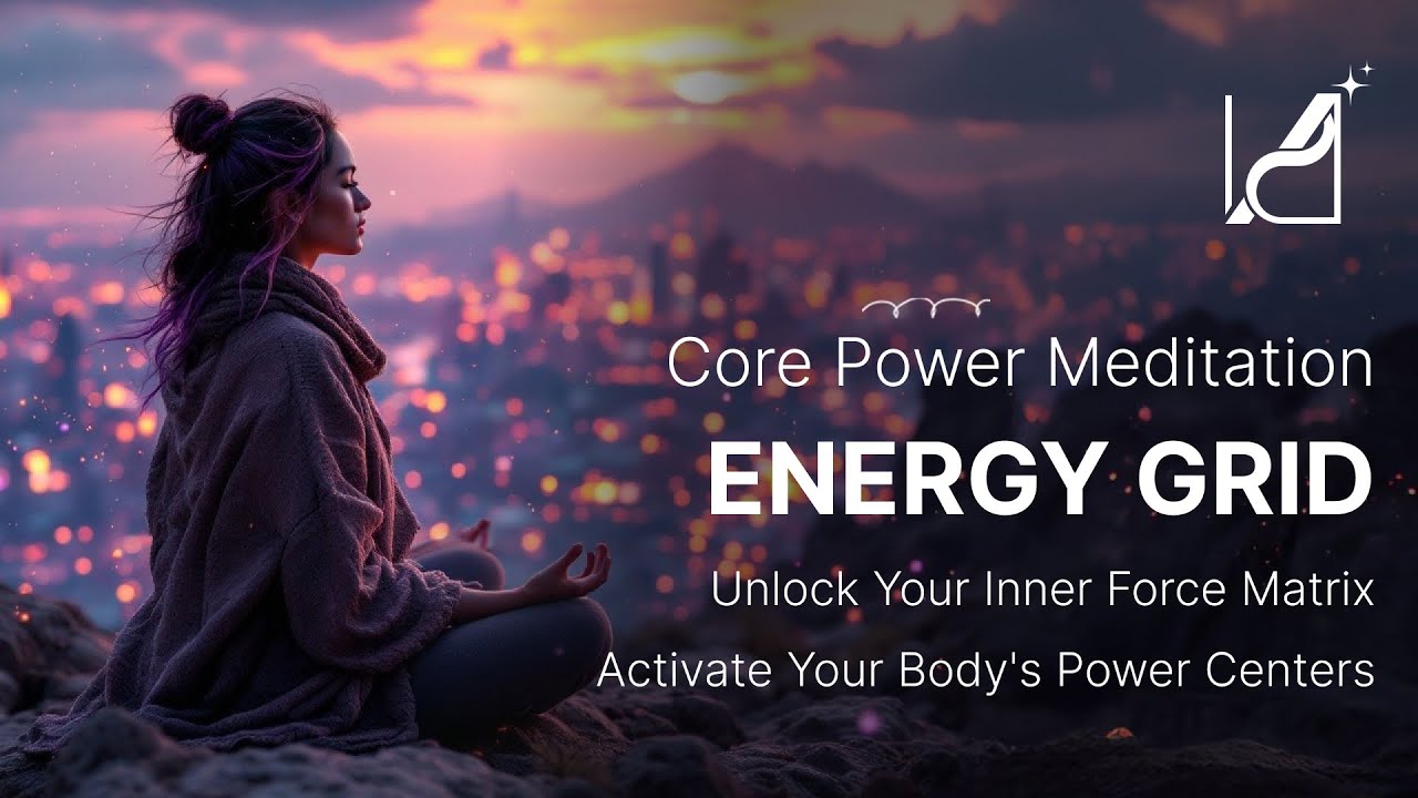 ⚡ Core Power Meditation: Energy Center Grid 🌀 | Force Matrix - YouTube
