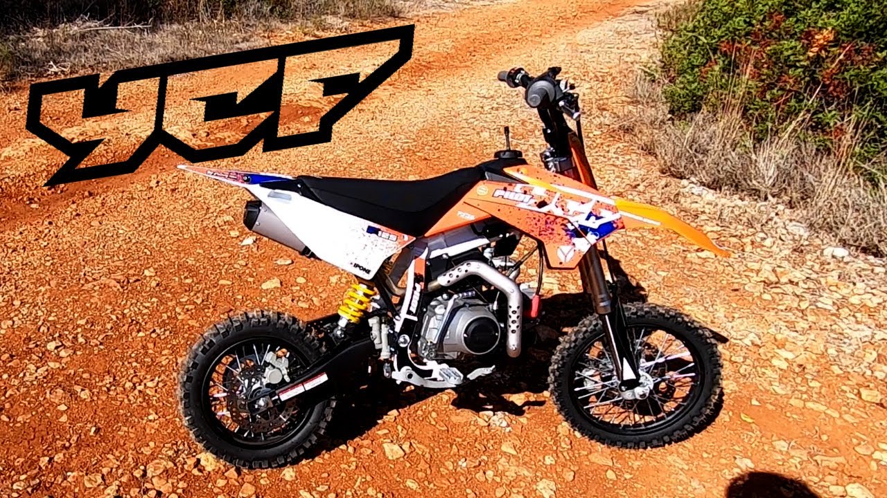YCF PITBIKE | REVIEW | RIDING | UNBOXING - YouTube