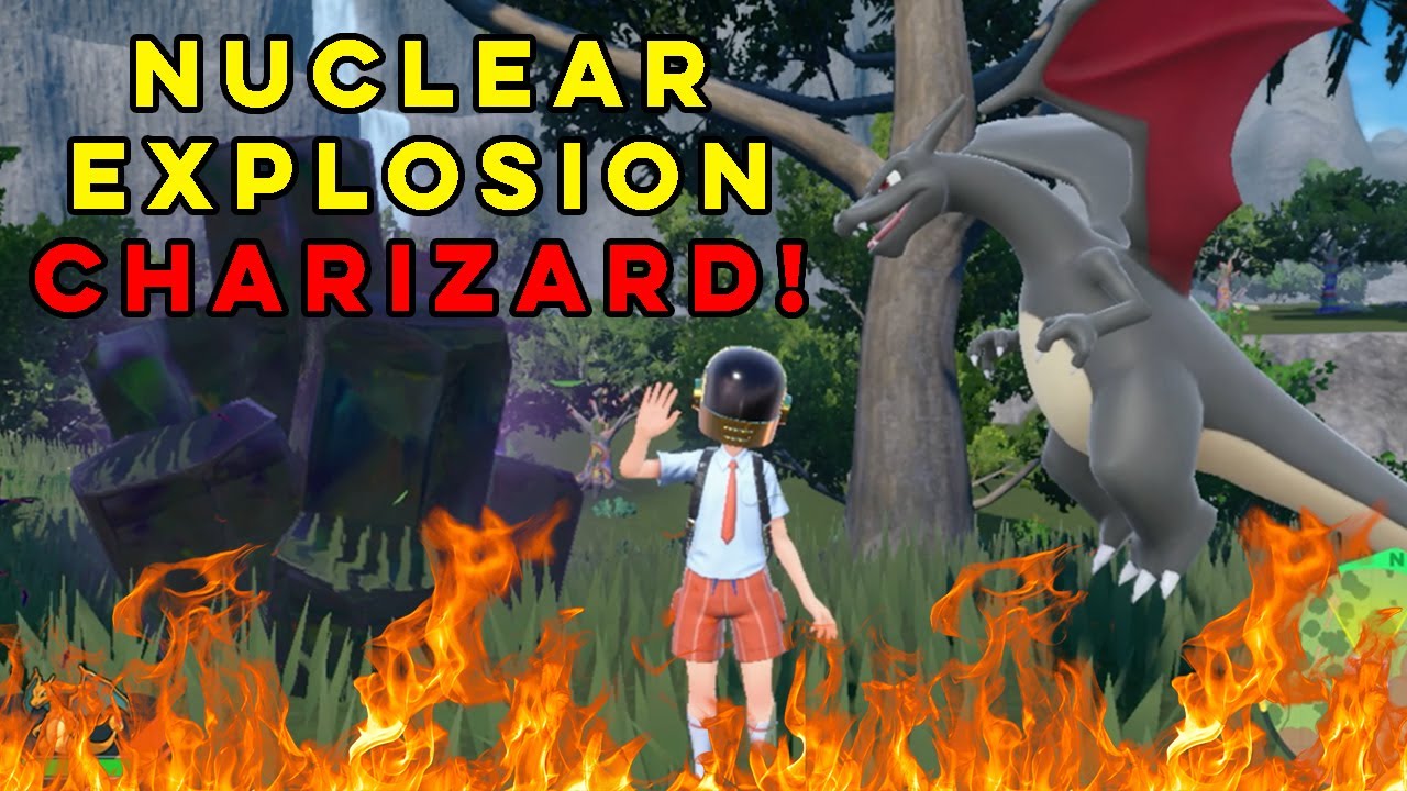 How to SOLO 6 Star Tera Raids - NUCLEAR EXPLOSION CHARIZARD METHOD ...