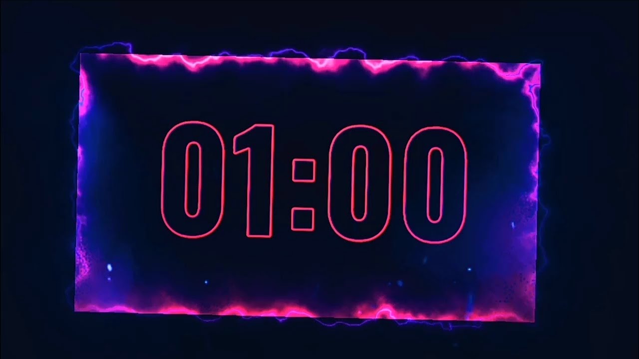 1 minute timer with sound effect - YouTube