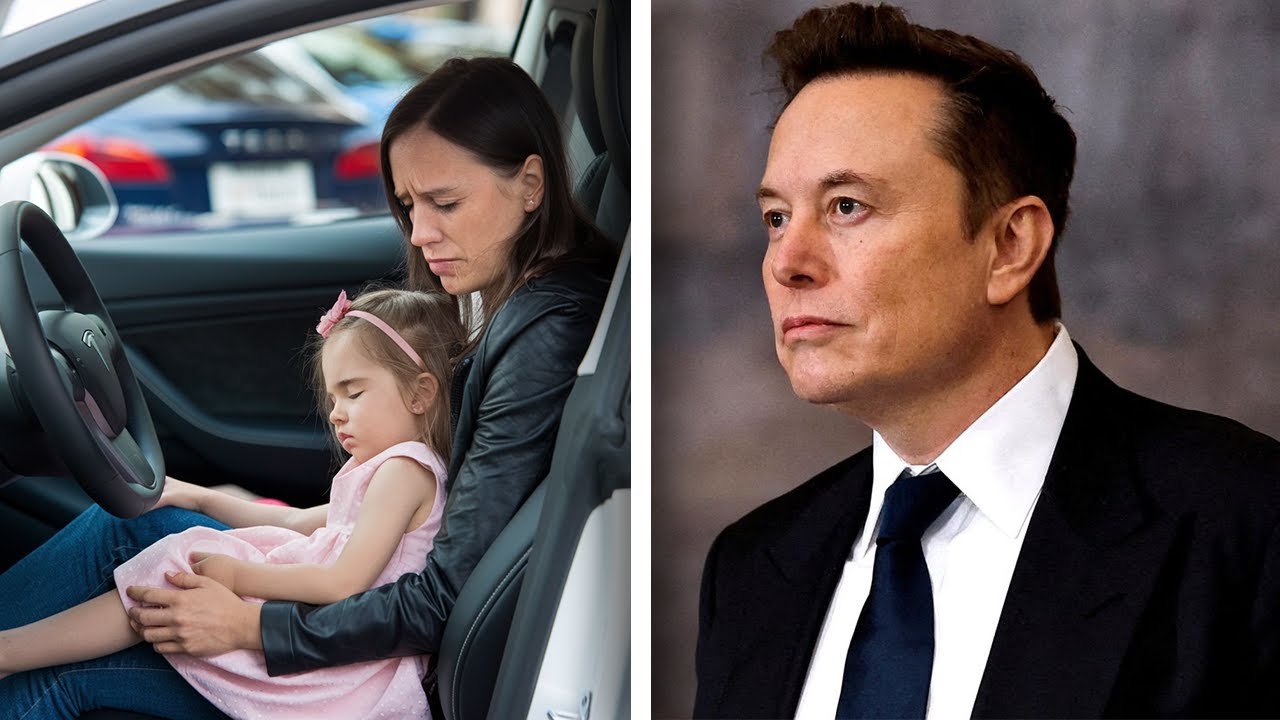 Elon Musk Sees a Single Mother Sleeping in a Tesla—What He Does Next ...