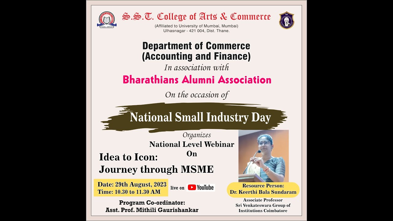 Idea to Icon: Journey through MSME - YouTube