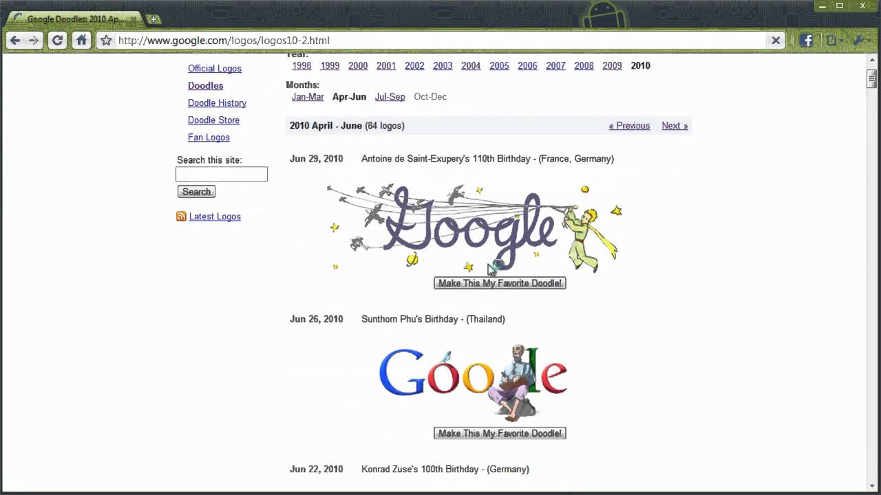 How to change Google logo - YouTube