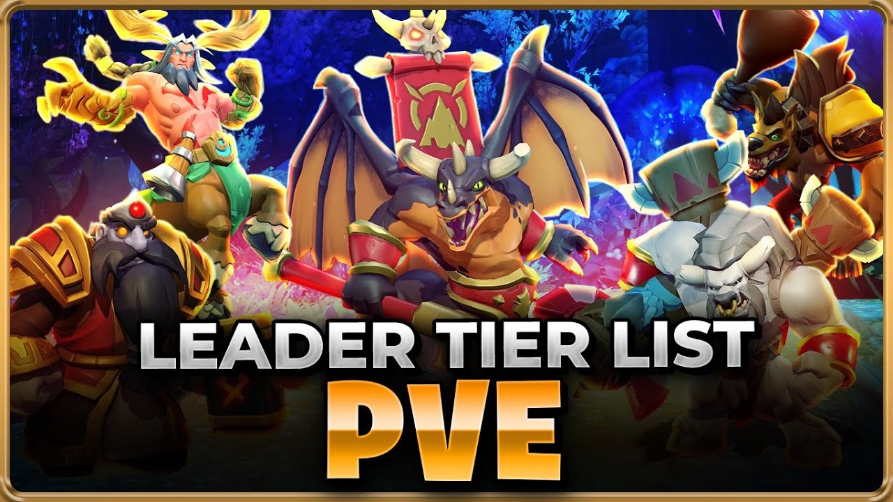 The Ultimate Leader PVE Tier List For Warcraft Rumble 2024 - YouTube