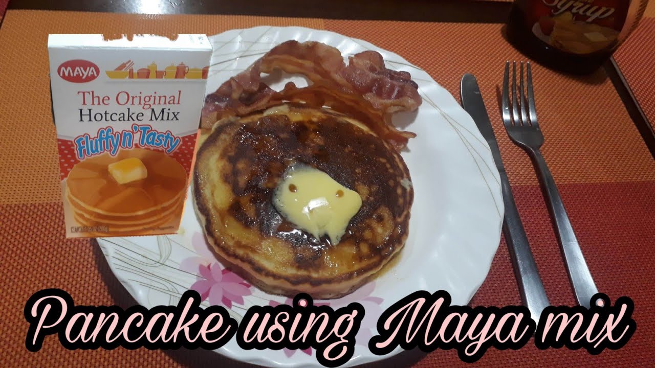 HOW TO COOK PANCAKE USING MAYA HOTCAKE MIX BY: Jon & Memeh - YouTube