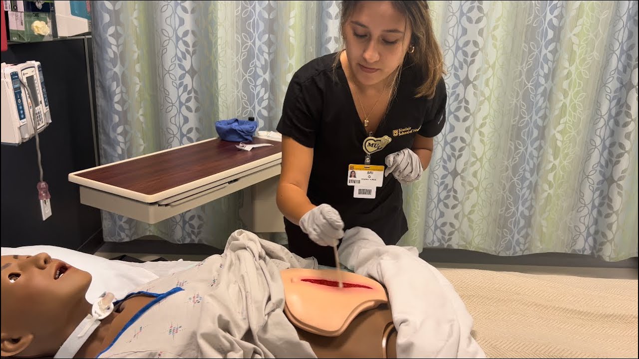 Sterile Wound Dressing Change - YouTube