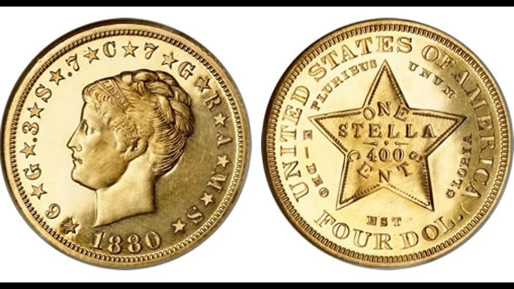 $4 Gold Stella Video - Numismatic Video Series - Numismatics with Kenny ...