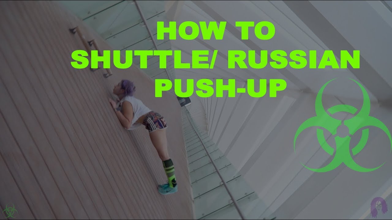 Super easy shuttle/russian push up guide - YouTube