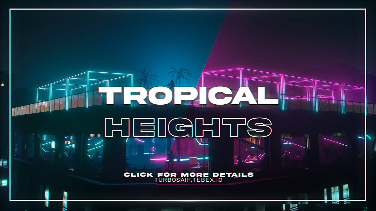 [MLO] Tropical Heights: Bar & Night Club FiveM GTA 5 RP Interior - YouTube