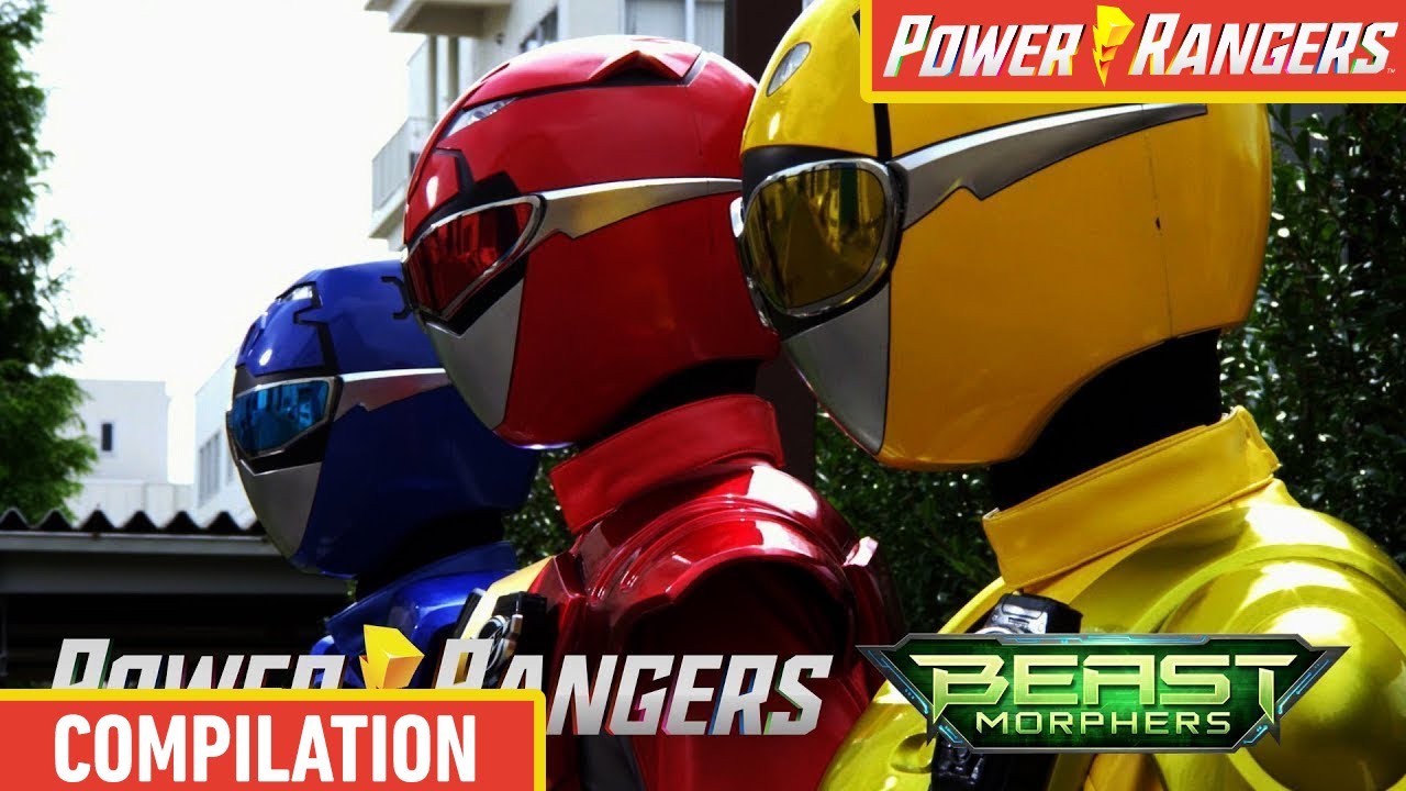 All Beast-X Mode Battles | Beast Morphers ⚡ Power Rangers Kids ⚡ Action ...