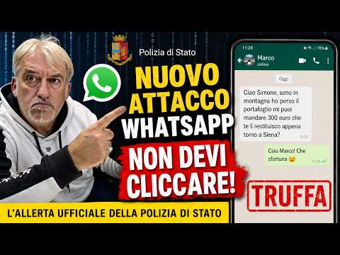 🚨 WHATSAPP: L'ALLERTA DELLA POLIZIA È REALE. Ti rubano l'account SENZA CLICCARE (Fallo ORA)