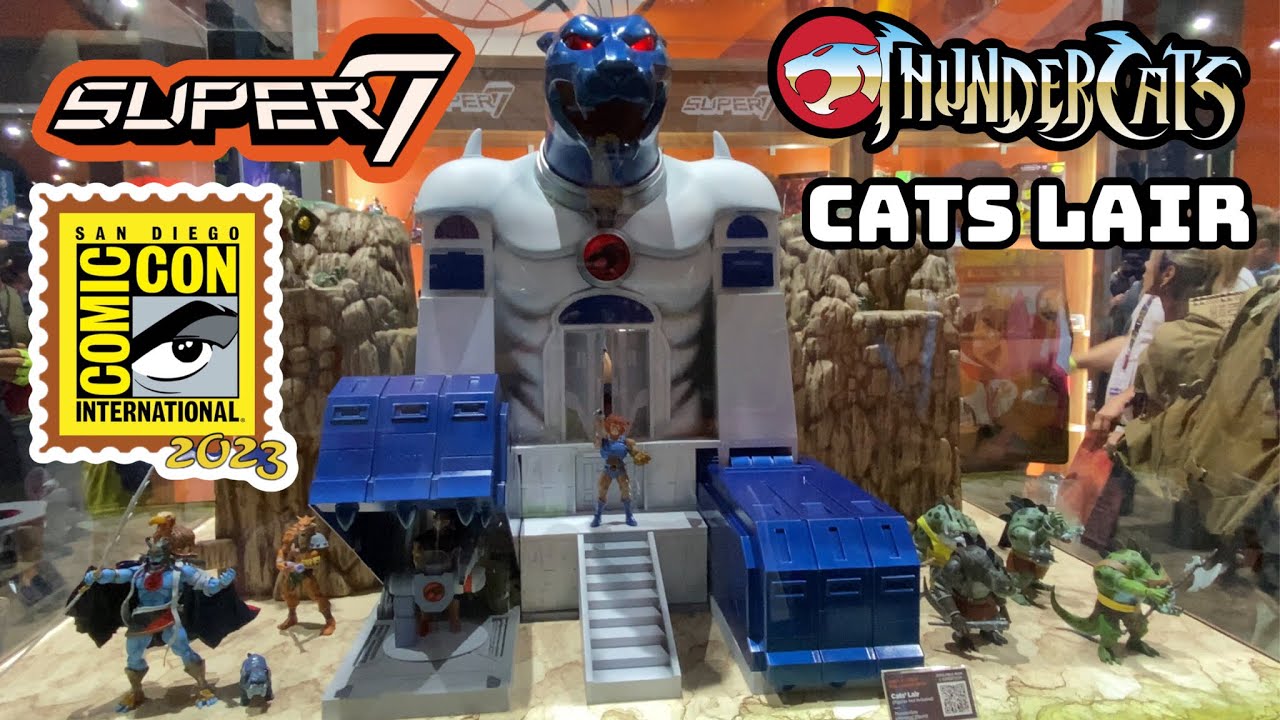 Super7 Cats Lair Thundercats Ultimates Playset San Diego Comic Con 2023 ...