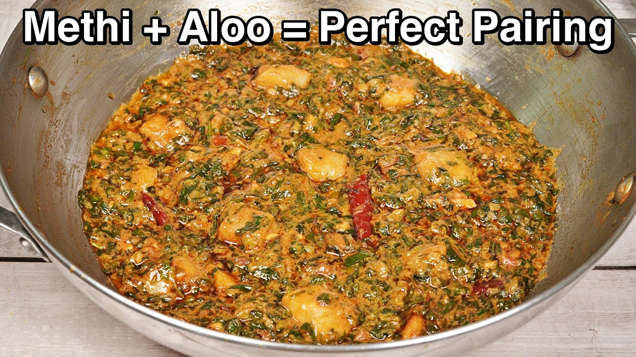 This One Dish Will Make You Fall in Love with Methi - Lasooni Methi ...