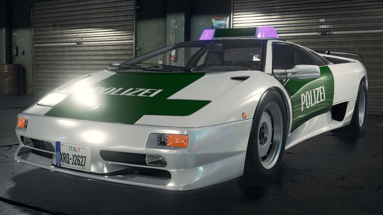Car Mechanic Simulator 2018 Lamborghini Diablo Police - YouTube