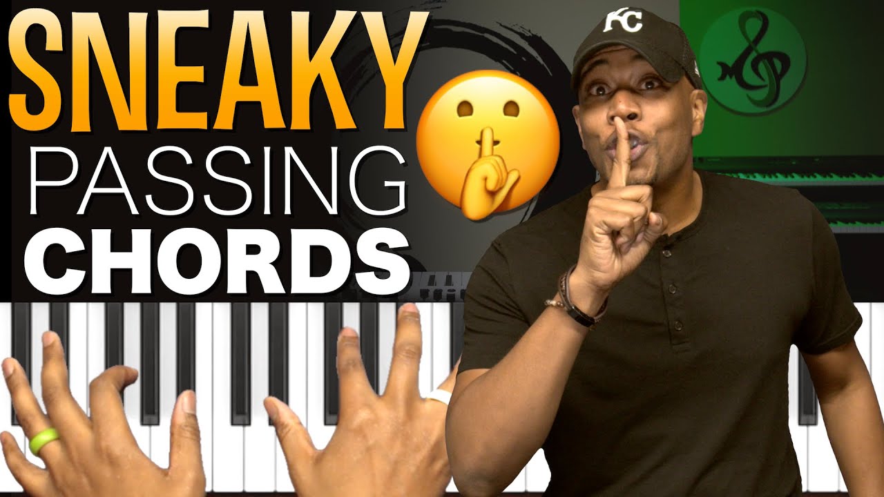 Play "Sneaky" Passing Chords Using Gospel Key Changes!!! - YouTube