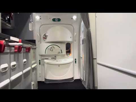 JL77 羽田マニラ ボーイング787 18Kの座席まで - YouTube