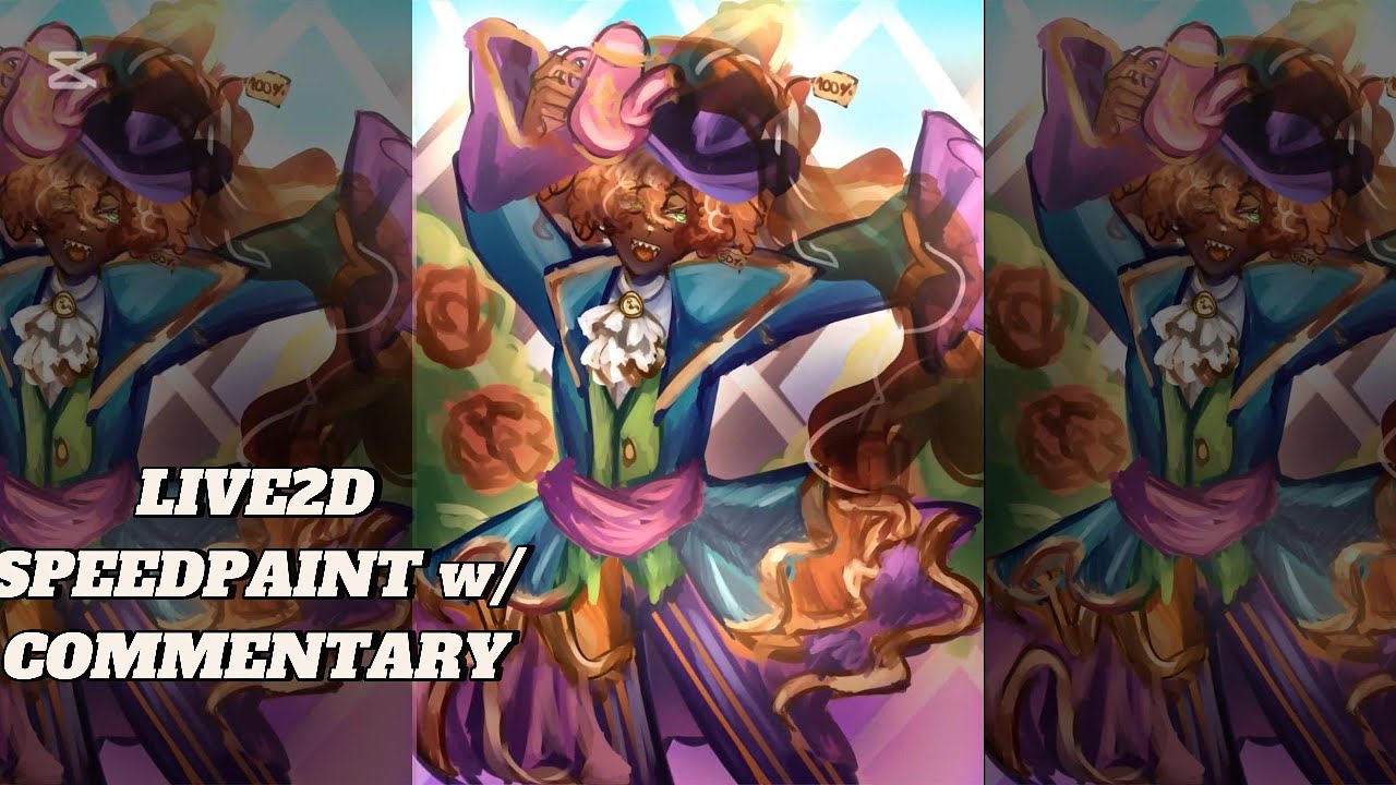 (Live2D Speedpaint w/ commentary) [OC] The Mad Hatter! - YouTube
