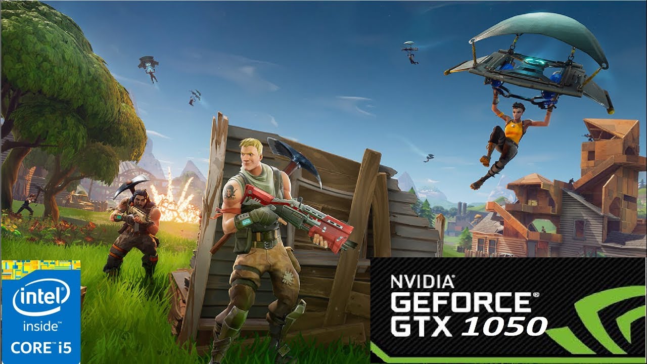 | Fortnite | MSI GL 72RD (gtx 1050, i5-7300) | medium settings gameplay ...