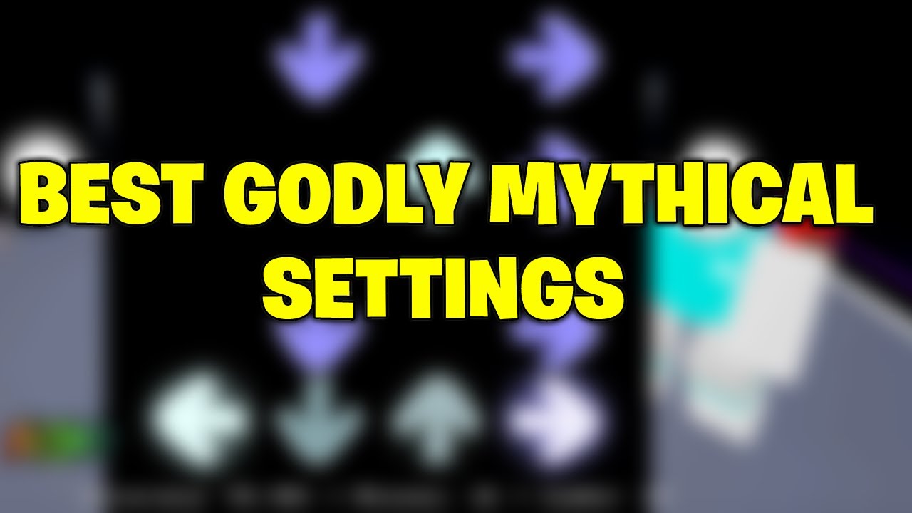 BEST GODLY MYTHICAL SETTINGS IN FUNKY FRIDAY (ROBLOX) - YouTube